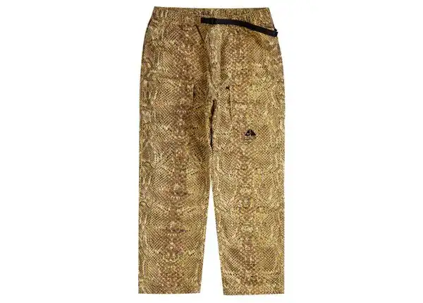 Supreme Nike Acg Belted Denim Pant - Gold Snakeskin | Editorialist